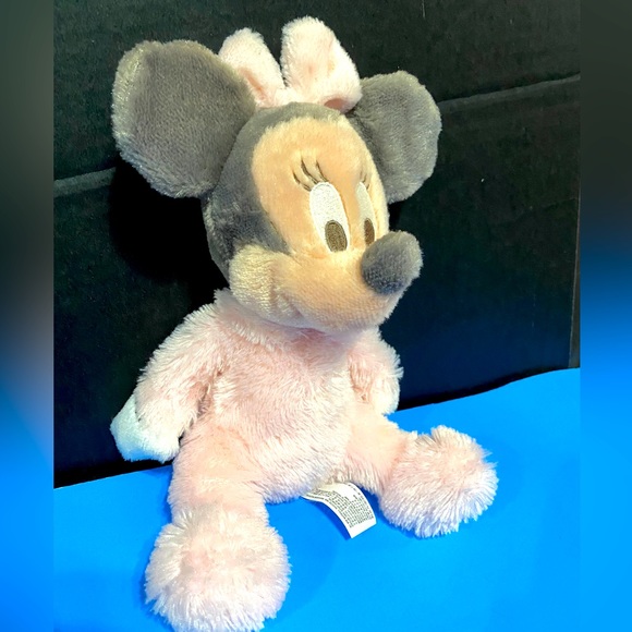 Disney | Toys | Disney Parks Baby Minnie Mouse With Rattle Pastel Pink ...